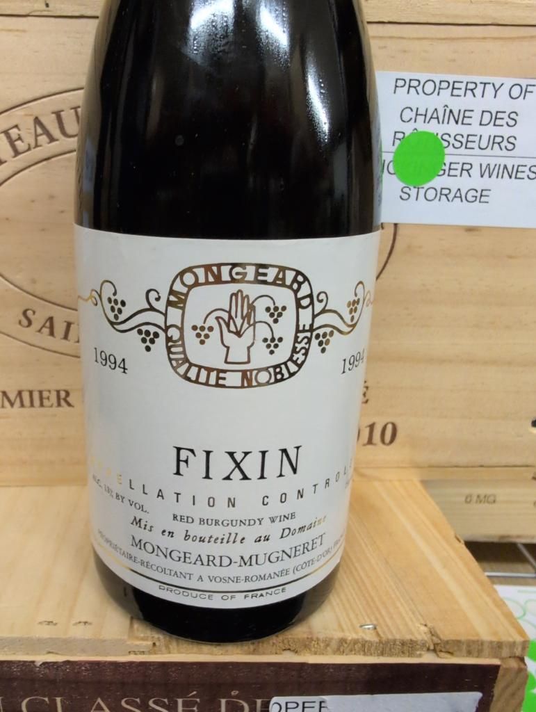 1994 Mongeard-Mugneret Fixin Vieille Vigne, France, Burgundy, Côte de ...