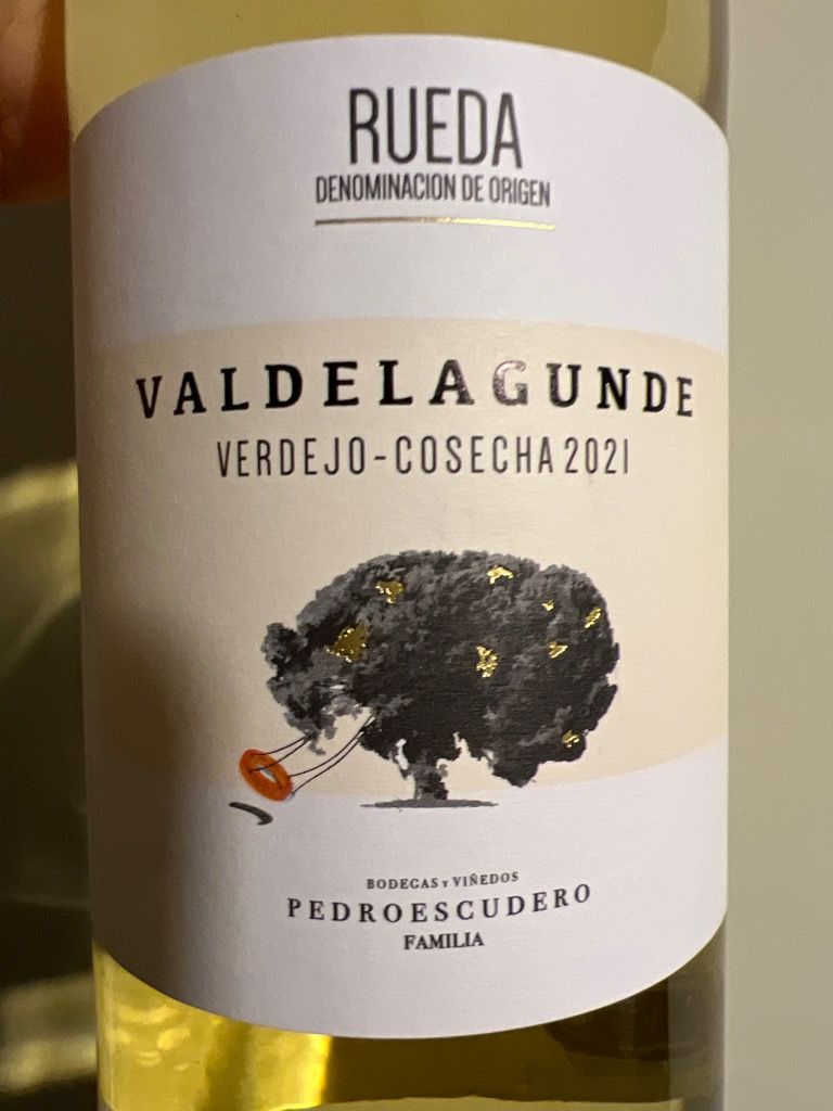 2021 Bodegas Pedro Escudero Verdejo Rueda Valdelagunde, Spain, Castilla ...