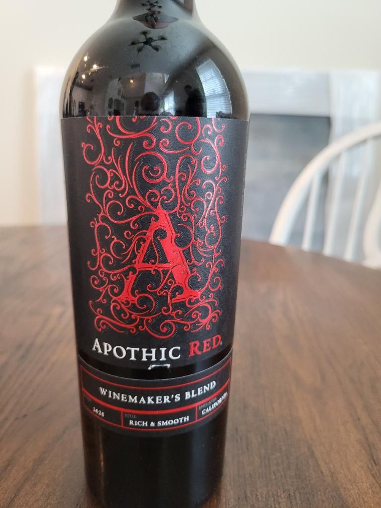 2020 Apothic Winemaker's Blend, USA, California - CellarTracker