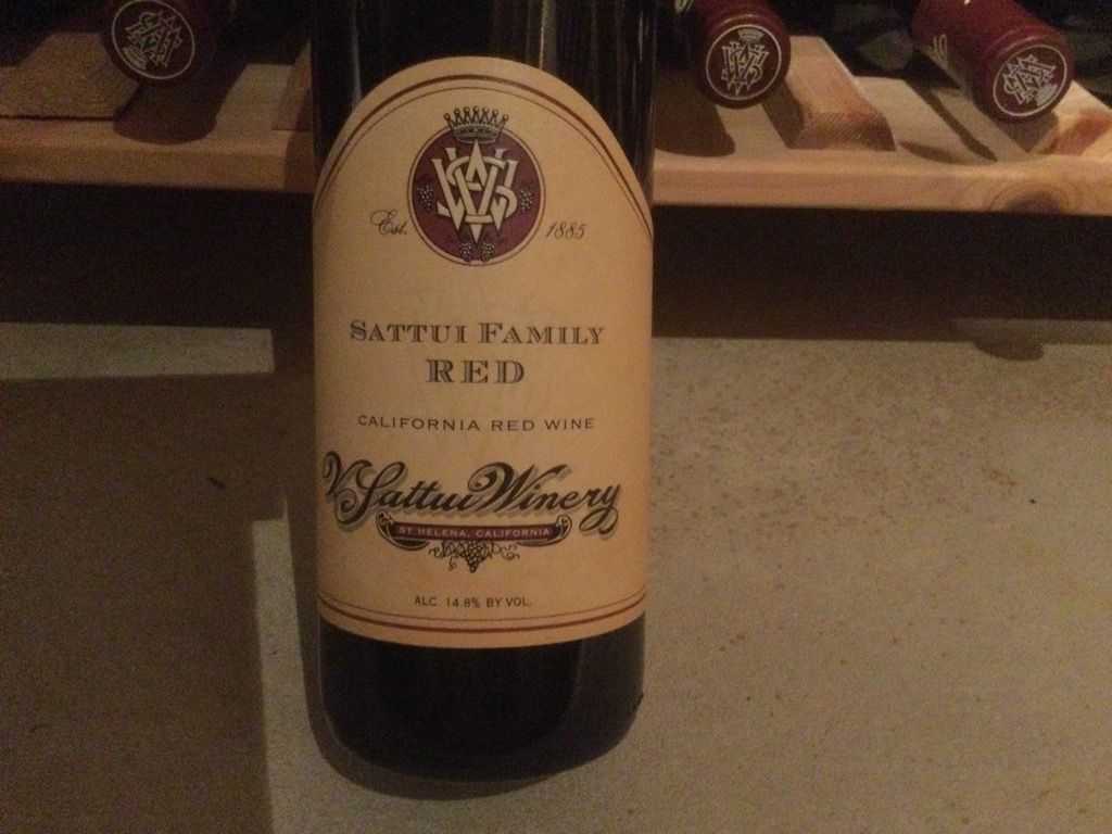 2014 V. Sattui Winery Sattui Family Red, USA, California, Napa Valley ...