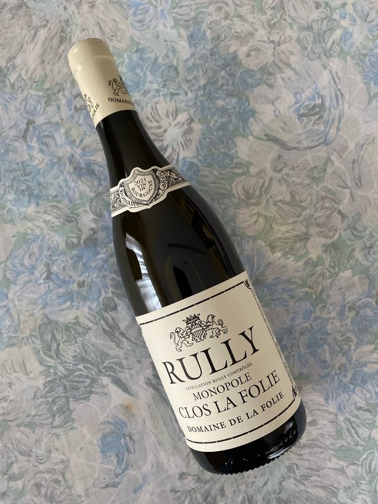 2021 Domaine de la Folie Rully Clos La Folie Blanc, France, Burgundy ...