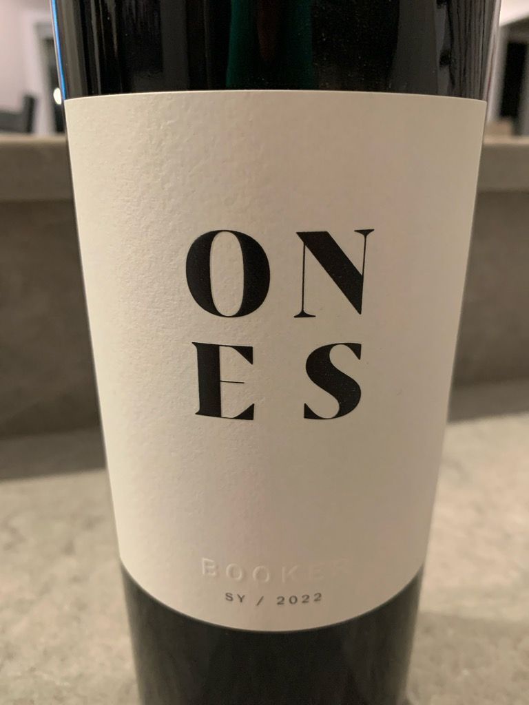 2022 Booker Vineyard Cabernet Sauvignon Ones, USA, California, Central ...