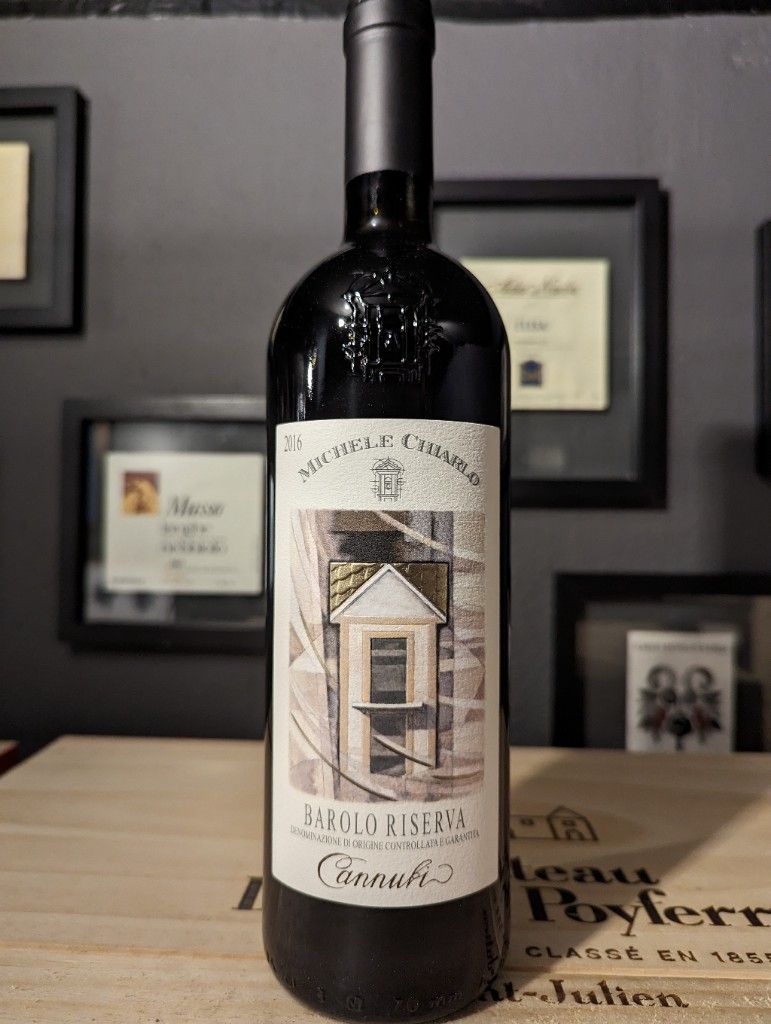 2016 Michele Chiarlo Barolo Riserva Cannubi, Italy, Piedmont, Langhe ...