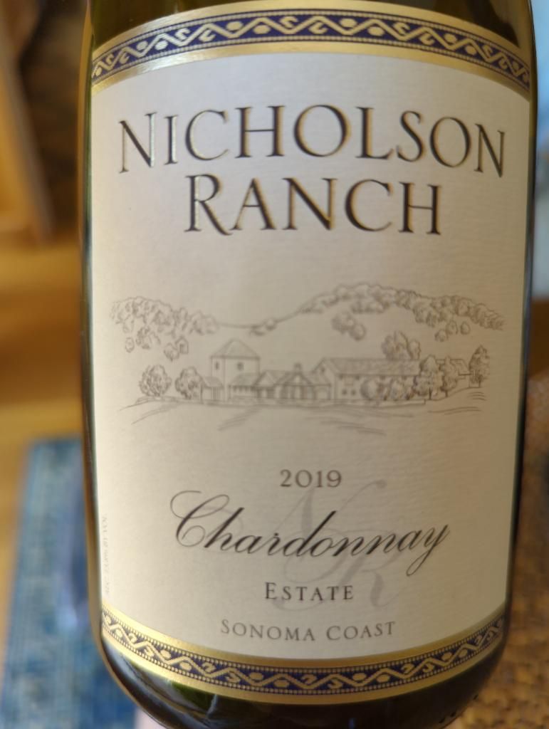 2019 Nicholson Ranch Chardonnay Estate, USA, California, Sonoma County ...