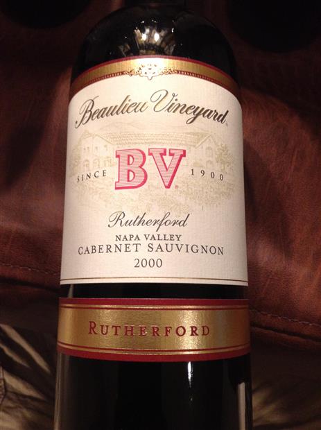 2000 Beaulieu Vineyard Cabernet Sauvignon Rutherford, USA, California ...