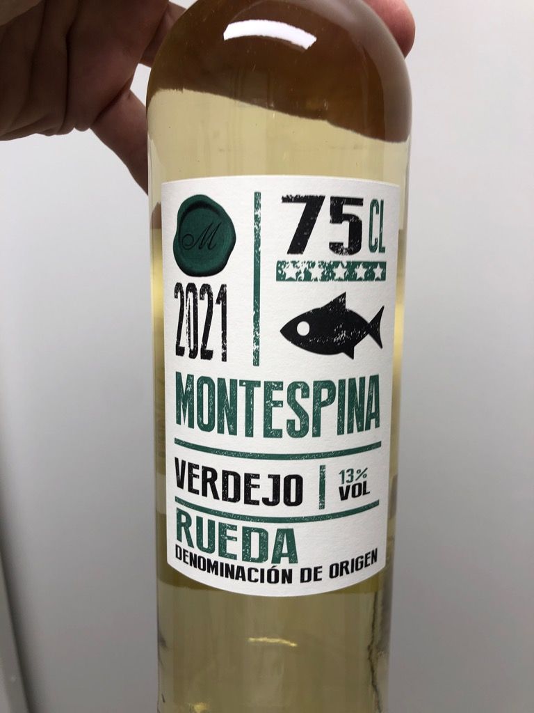 2022 Bodegas Avelino Vegas Verdejo Rueda Montespina, Spain, Castilla y ...
