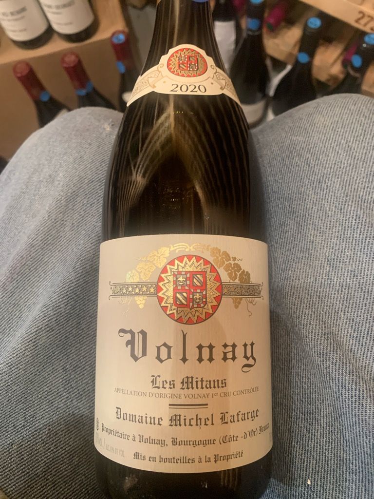 2020 Domaine Michel Lafarge Volnay 1er Cru Les Mitans, France, Burgundy ...