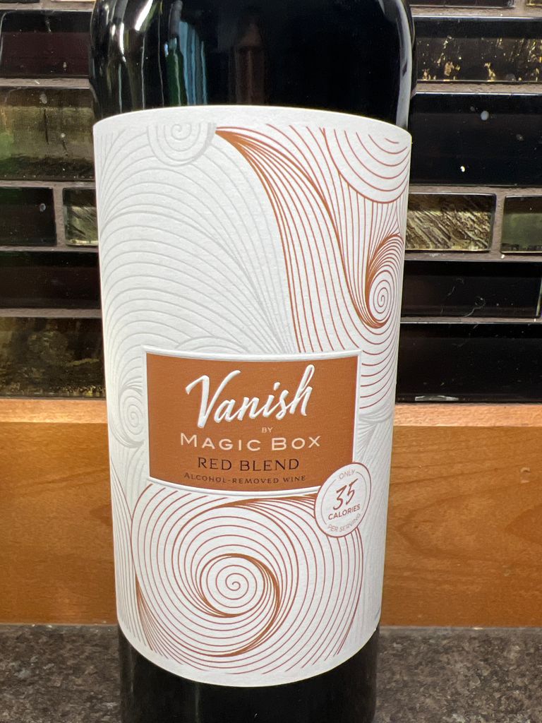 NV Magic Box Vanish Red Blend Alcohol-Removed, France - CellarTracker