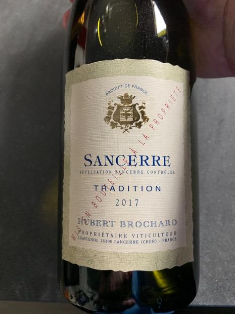 2017 Hubert Brochard Sancerre Tradition, France, Loire Valley, Upper ...