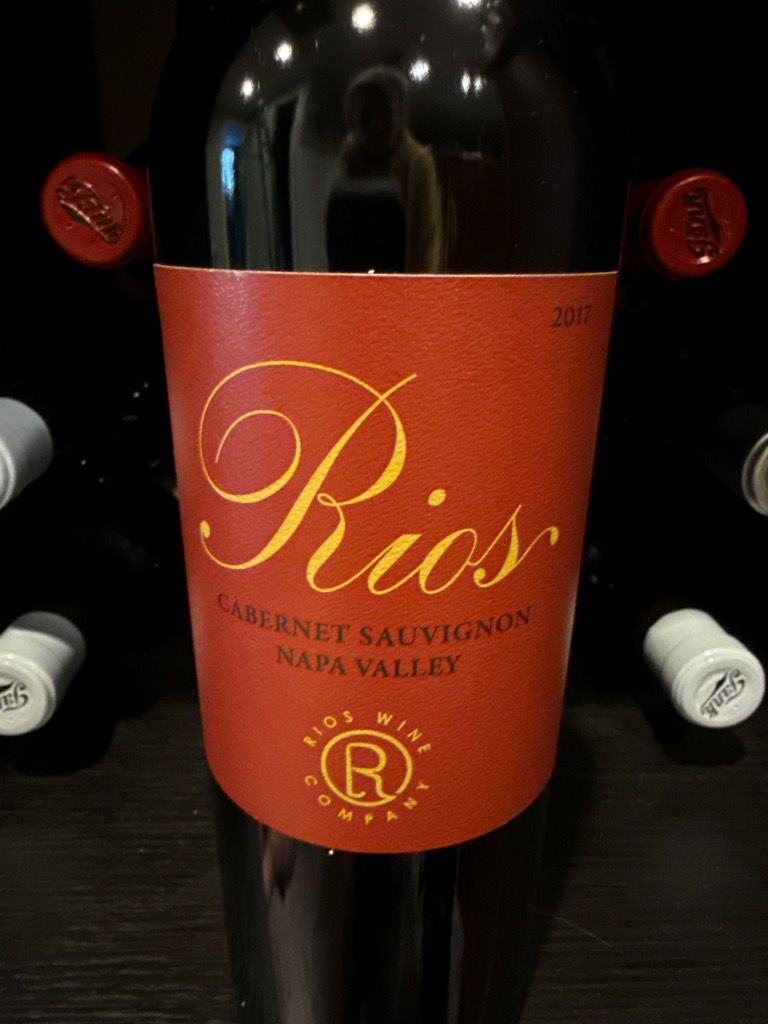 2017 Rios Wine Company Cabernet Sauvignon, USA, California, Napa Valley ...
