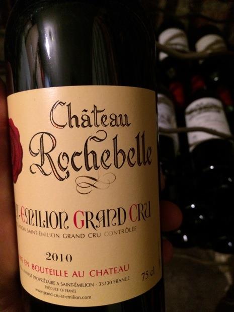 2010 Château Rochebelle, France, Bordeaux, Libournais, St. Émilion ...