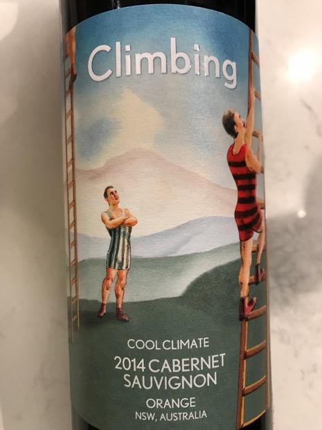 2014 Climbing Wines Shiraz, Australia, New South Wales, Central Ranges ...