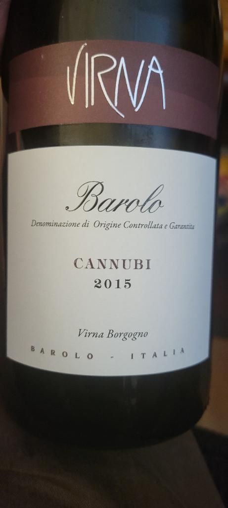 2015 Azienda Virna Di Borgogno Barolo Cannubi Boschis, Italy, Piedmont ...