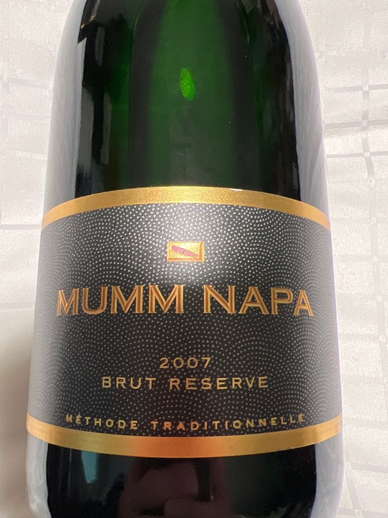 2007 Mumm Napa Brut Réserve, USA, California, Napa Valley - CellarTracker