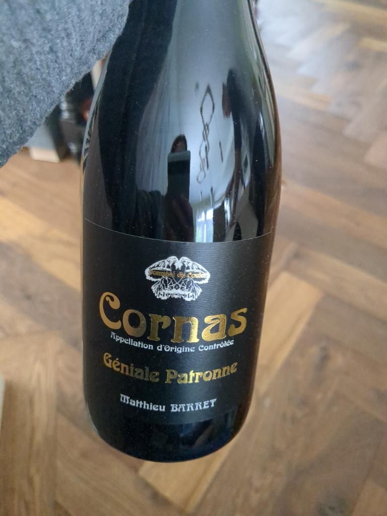 2020 Domaine du Coulet (Matthieu Barret) Cornas La Geniale Patronne ...