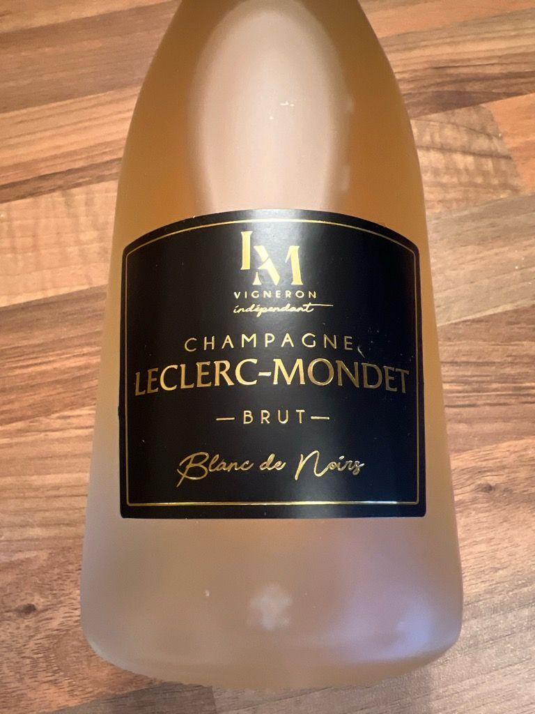 NV Leclerc-Mondet Champagne Blanc de Noirs Brut, France, Champagne ...