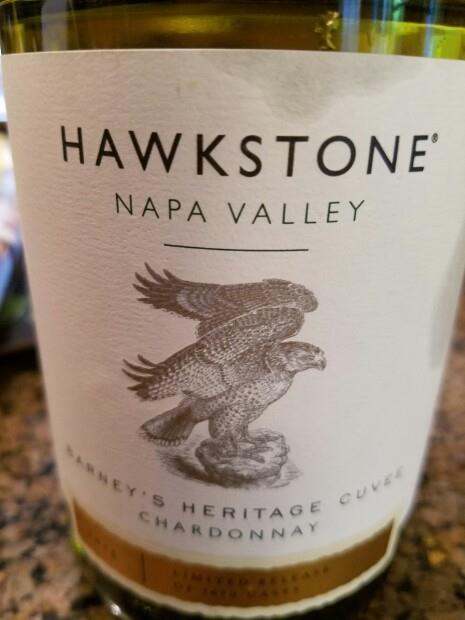 2013 Hawkstone Chardonnay Barney's Heritage Cuvee, USA, California ...