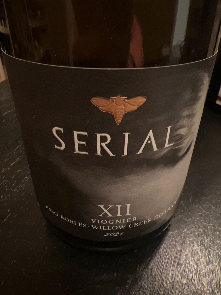 2021 Serial Wines Viognier XII, USA, California, Central Coast, Paso ...