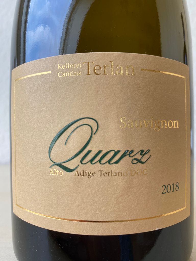 2018 Cantina Terlan Sauvignon Terlano Quarz, Italy, Trentino-Alto Adige ...