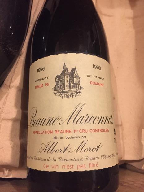 1995 Albert Morot Beaune 1er Cru Bressandes, France, Burgundy, Côte de ...