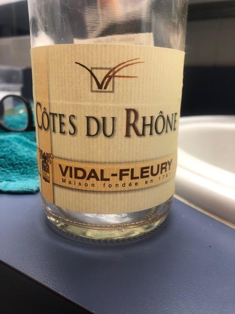 2014 J. Vidal-Fleury Côtes du Rhône, France, Rhône, Southern Rhône ...