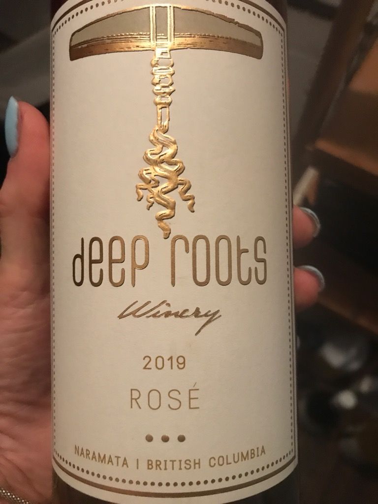 2018 Deep Roots Winery Rosé, Canada, British Columbia, Okanagan Valley ...