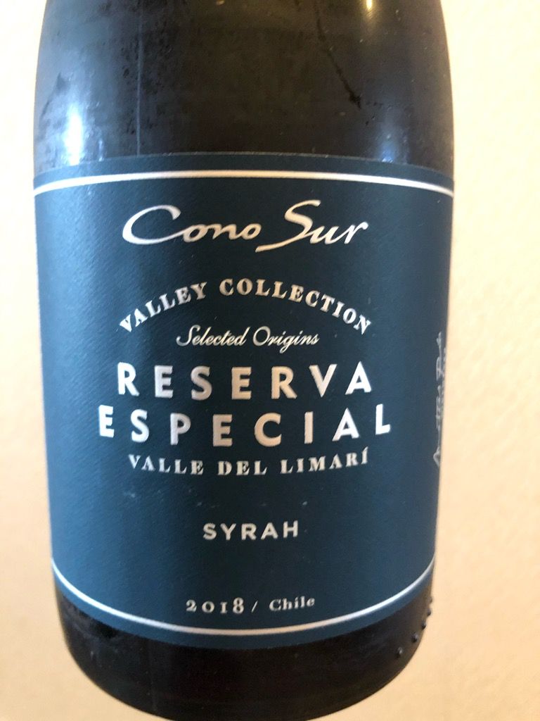 2019 Viña Cono Sur Syrah Reserva Especial, Chile, Limarí Valley ...