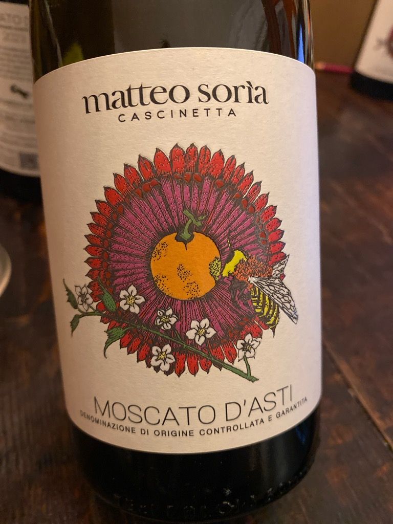 2021 Soria Matteo Moscato d'Asti, Italy, Piedmont, Asti, Moscato d'Asti ...