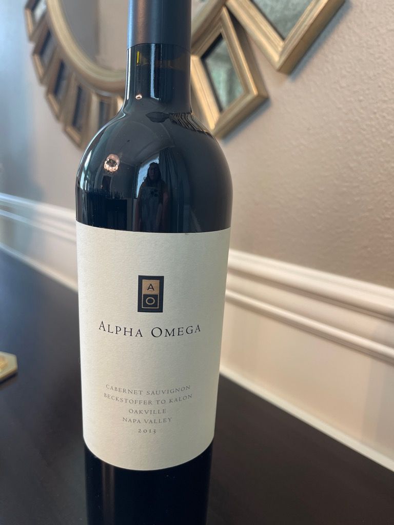 2013 Alpha Omega Cabernet Sauvignon Beckstoffer To Kalon Vineyard, USA ...