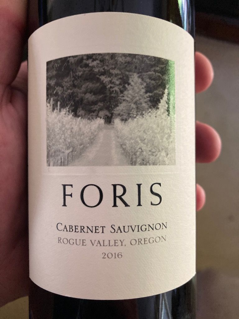 2016 Foris Cabernet Sauvignon, USA, Oregon, Southern Oregon, Rogue ...