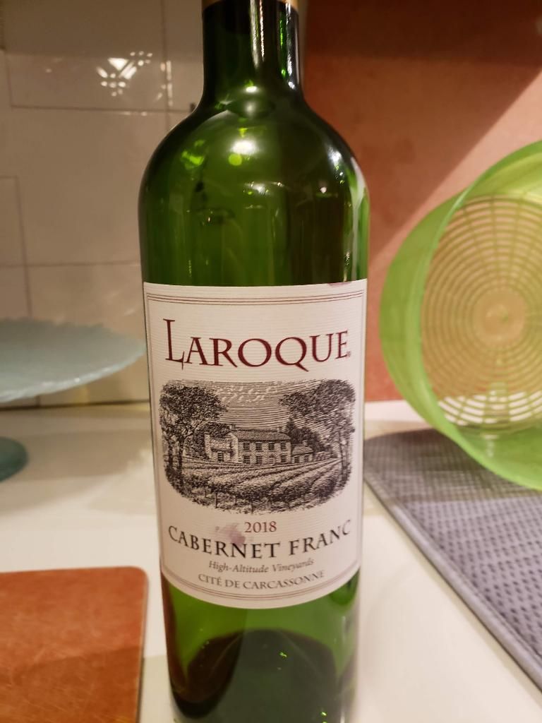 2018 Domaine Laroque Cabernet Franc, France, Languedoc Roussillon ...