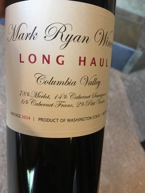 2014 Mark Ryan Long Haul, USA, Washington, Columbia Valley - CellarTracker