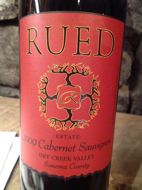 2010 Rued Cabernet Sauvignon Dry Creek Valley, USA, California, Sonoma ...
