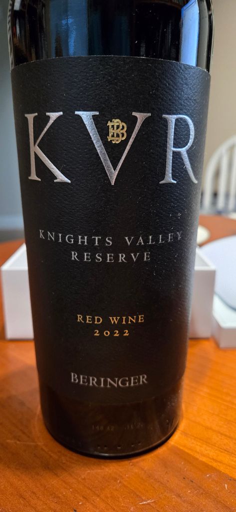 2022 Beringer Vineyards Reserve Red Wine Knights Valley, USA ...