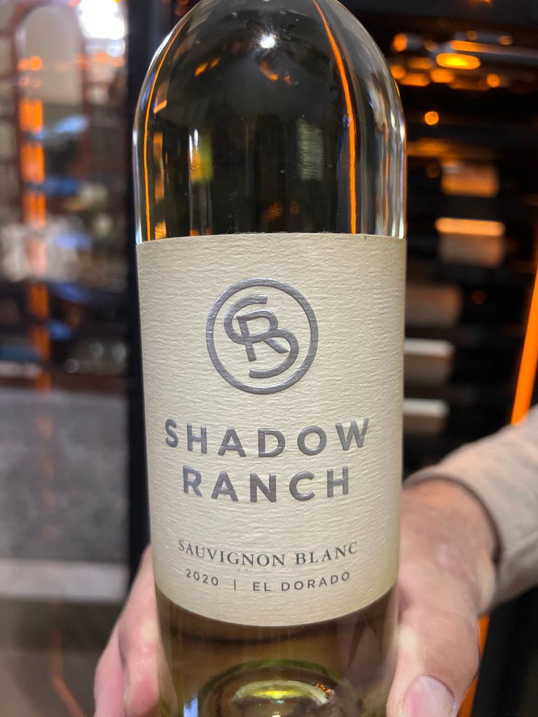 2020 Shadow Ranch Sauvignon Blanc, USA, California, Sierra Foothills ...