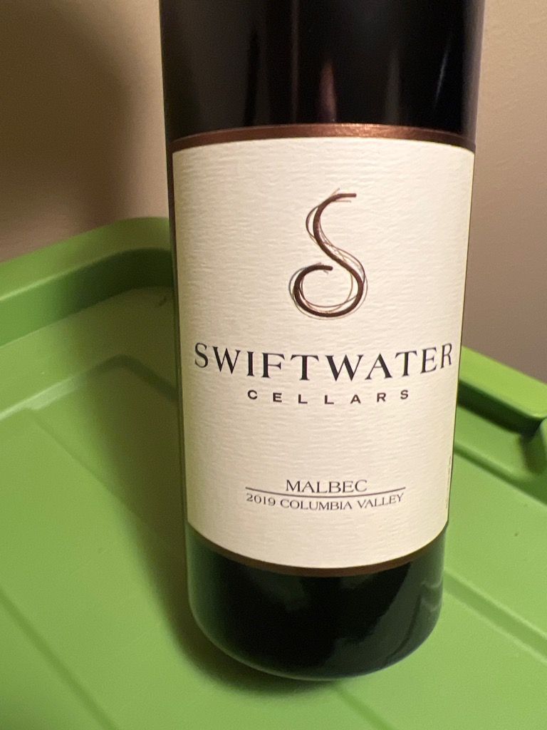 2019 Swiftwater Cellars Malbec, USA, Washington, Columbia Valley ...