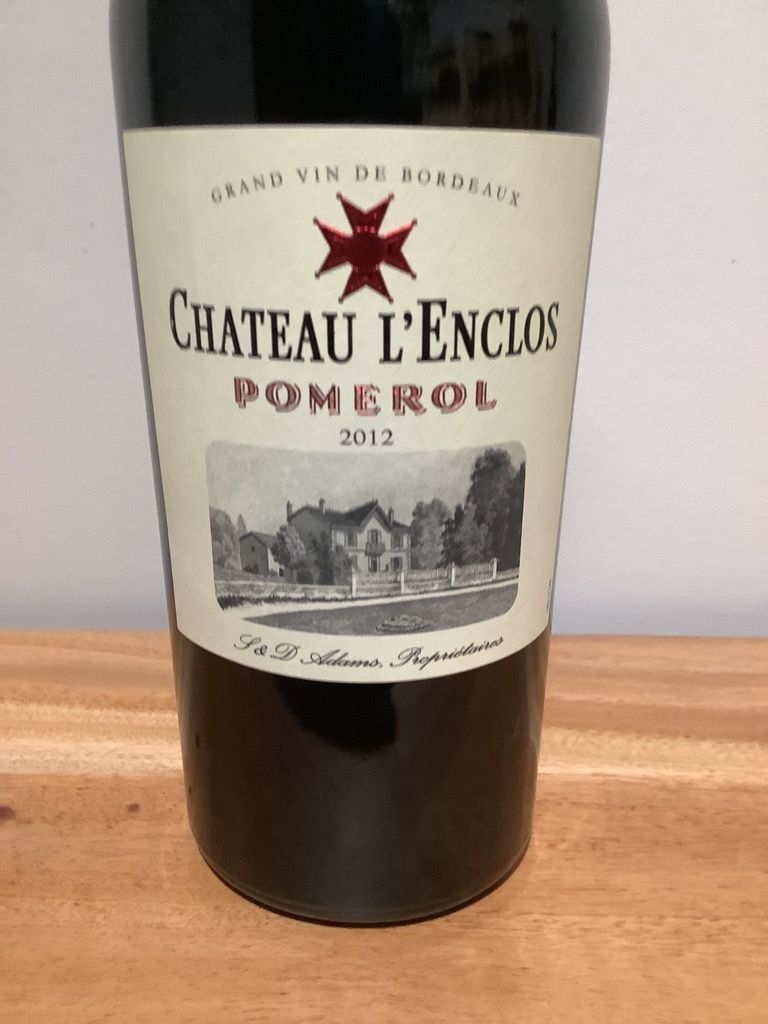 2012 Château L'Enclos, France, Bordeaux, Libournais, Pomerol ...