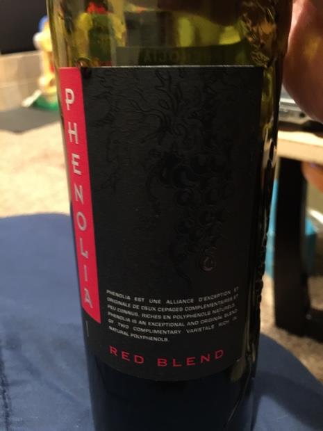 2015 Phenolia, France, Vin de France - CellarTracker