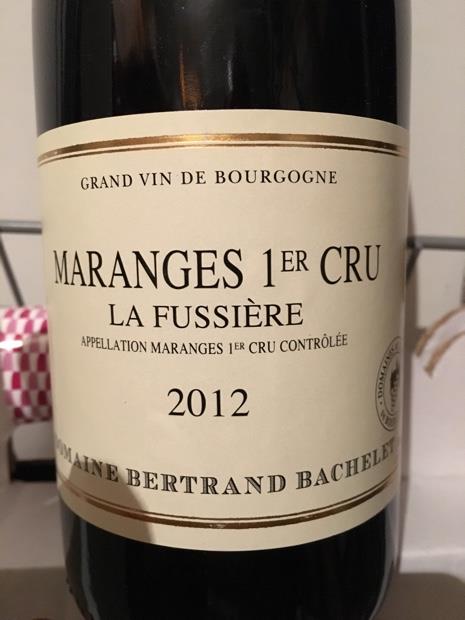 2013 Domaine Bertrand Bachelet Maranges 1er Cru La Fussière, France ...