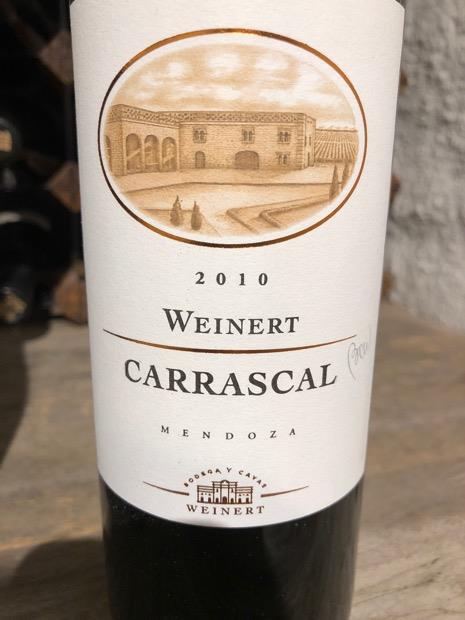 2010 Bodega Weinert Carrascal, Argentina, Mendoza - CellarTracker