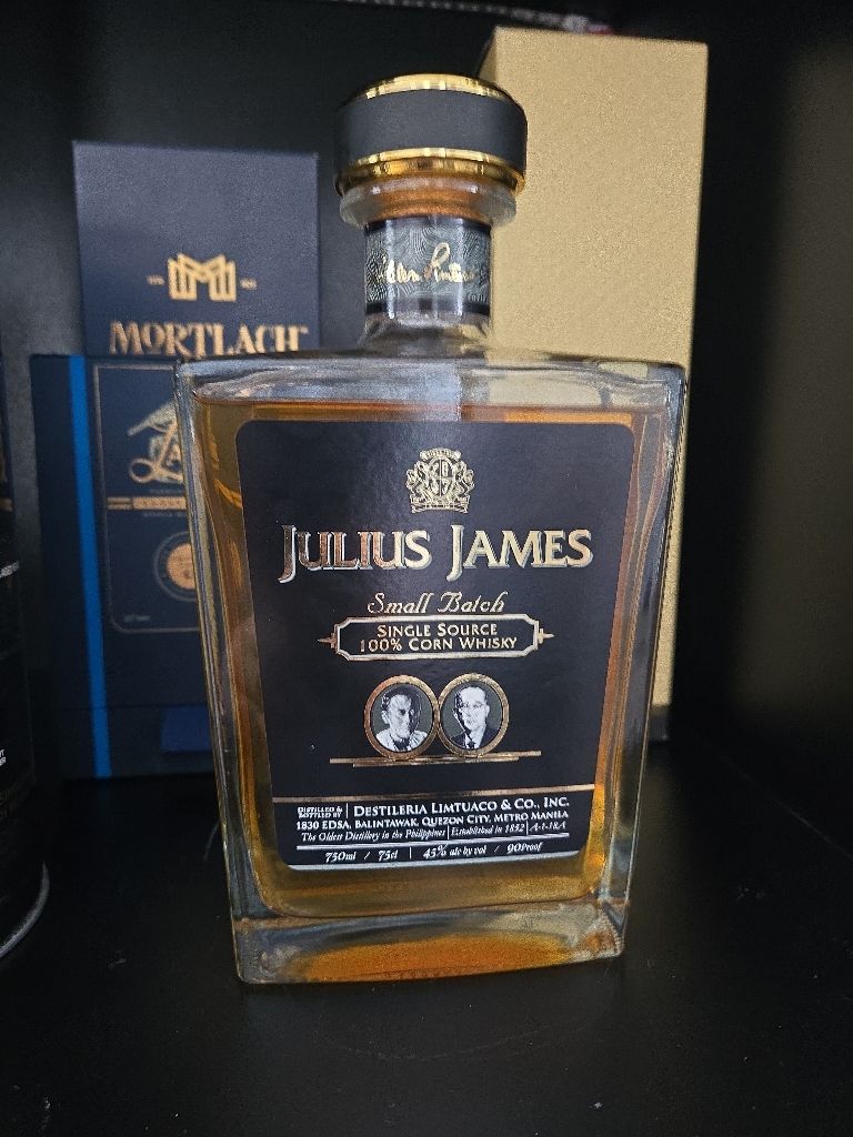 NV Destileria Limtuaco Julius James Corn Whisky, Philippines ...