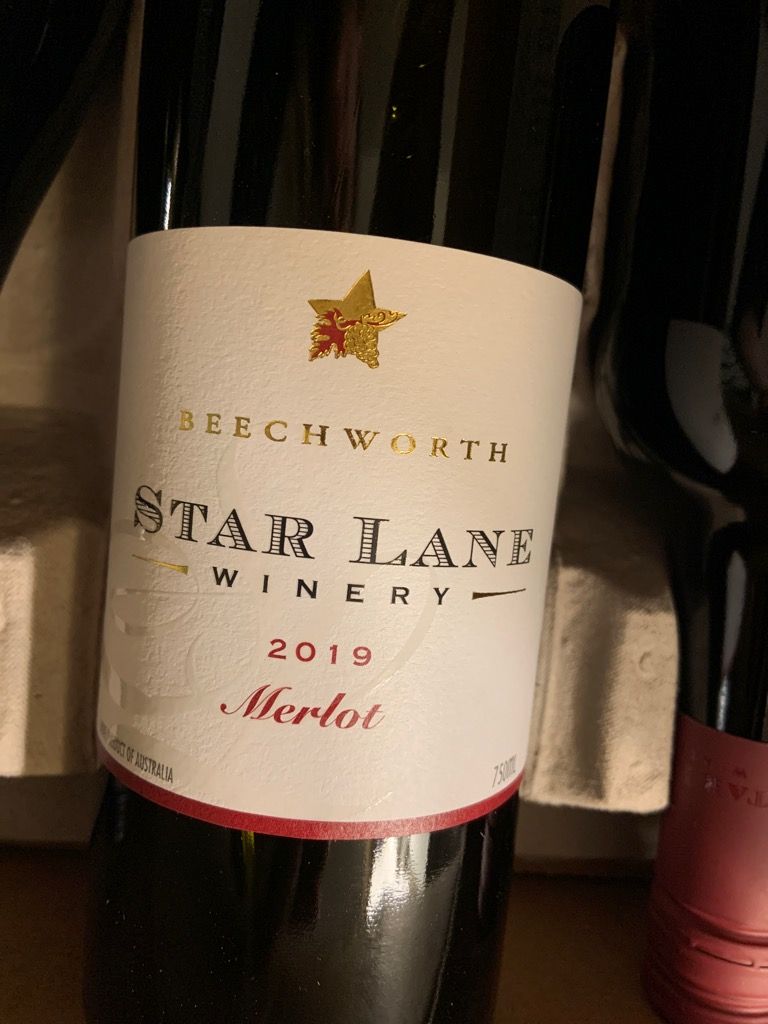 2019 Star Lane Merlot, Australia, Victoria, North East, Beechworth ...