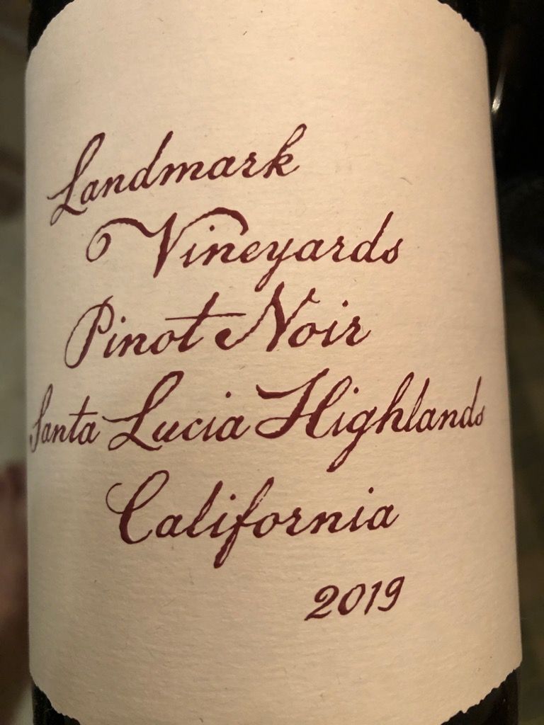 2021 Landmark Pinot Noir Sta. Rita Hills, USA, California, Central ...