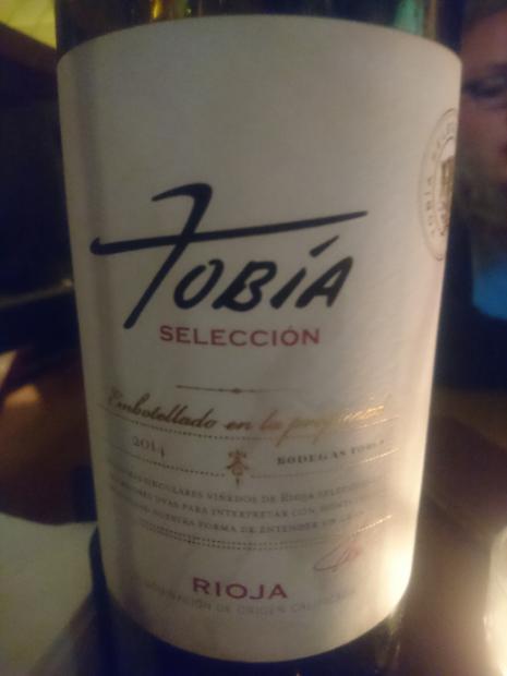 2010 Bodegas Tobia Rioja Óscar Tobía Selección, Spain, La Rioja, Rioja ...