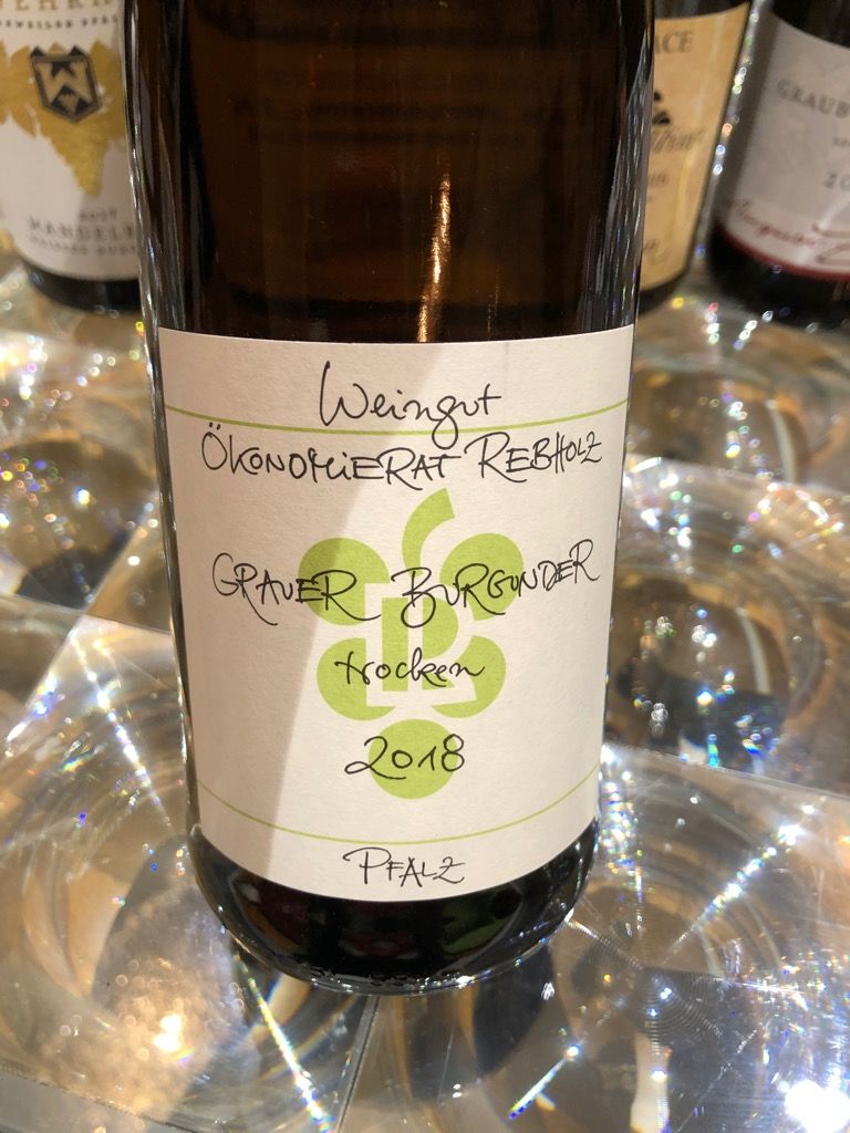 2021 Weingut Ökonomierat Rebholz Grauer Burgunder trocken, Germany ...