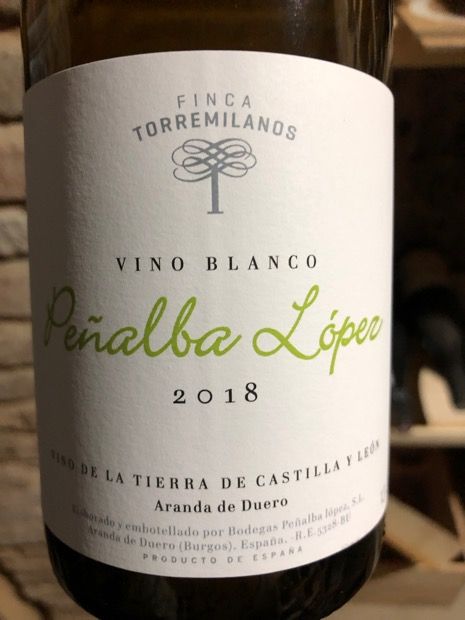 2018 Bodegas Peñalba López Blanco Finca Torremilanos, Spain, Castilla y ...