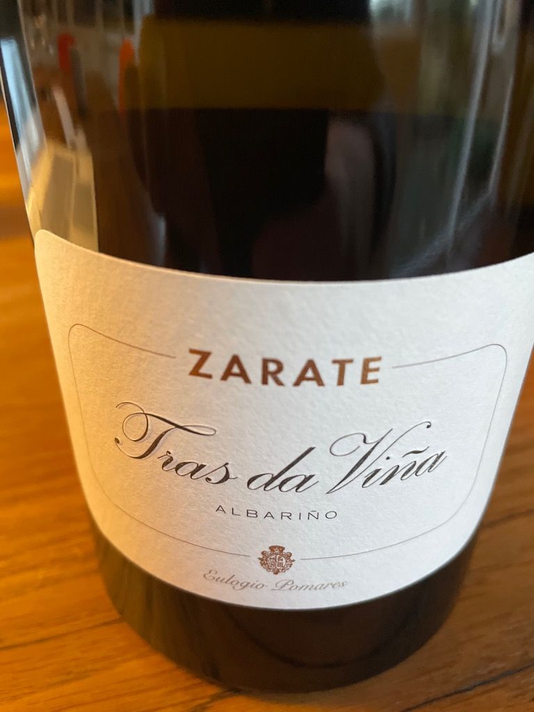 2019 Zarate Albariño Rías Baixas Tras da Viña, Spain, Galicia, Rías ...