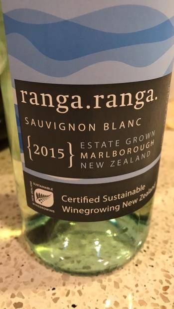 2021 Ranga Ranga Sauvignon Blanc, New Zealand, South Island ...