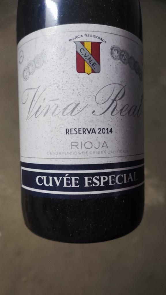 2014 C.V.N.E. (Compañía Vinícola del Norte de España) Rioja Viña Real Reserva Cuvée Especial ...