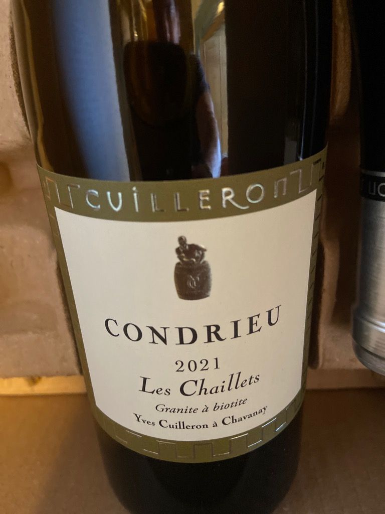 2021 Domaine Yves Cuilleron Condrieu Les Chaillets, France, Rhône ...